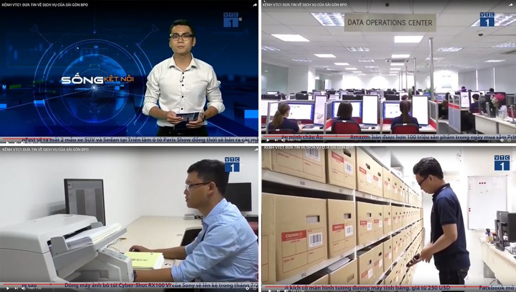VTC1 Channel aired a report on the BPO service of SaigonBPO Ltd ...