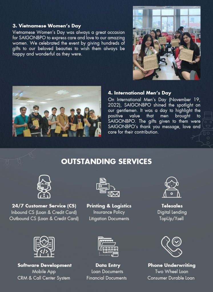 2022 WINTER NEWSLETTER - Welcome to SAIGONBPO
