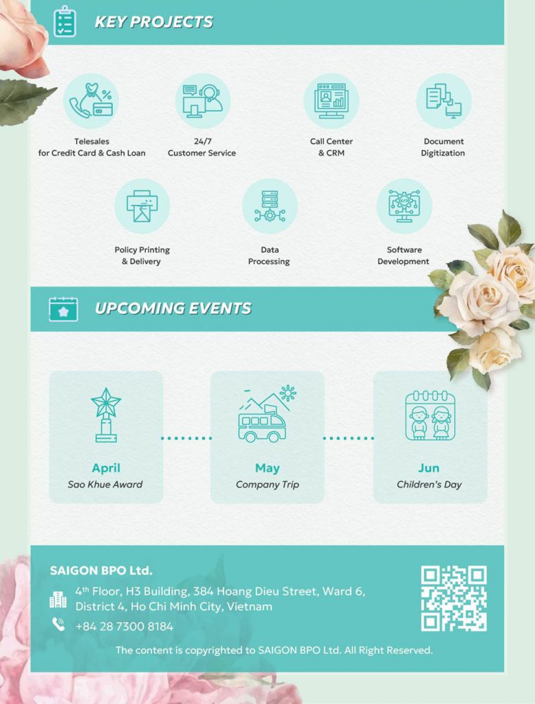 First newsletter of 2024 - Welcome to SAIGONBPO